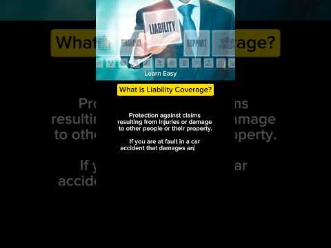 What is Liability Coverage? #insurance #automobile #property #life