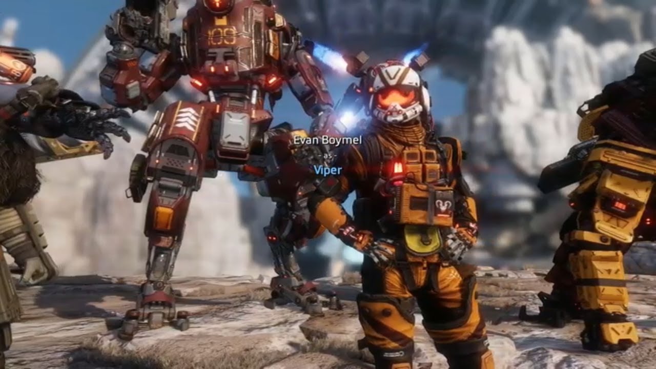 Titanfall 2 End Credits Characters Scene