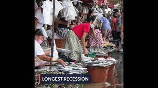 PH GDP shrinks 4.2% in Q1 2021, marking longest recession in recent history
