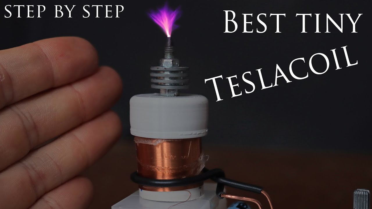 Best tiny Teslacoil 2021   Step by Step