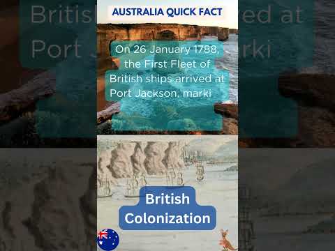 Colonial Chronicles: Australia Quick Facts - Unveiling British Colonization! 🇦🇺👑#australia #facts