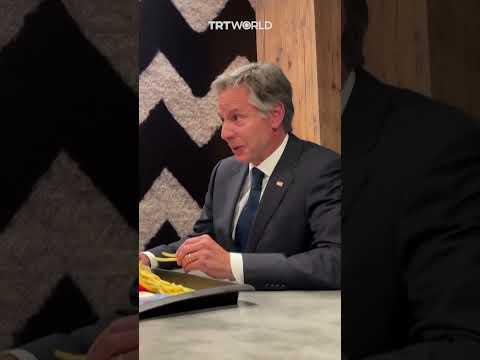 Blinken shares McDonald's meal with Ukrainian FM