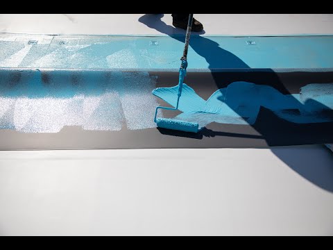 San Diego Pier - TPO Fully Adhered With JM TPO Waterbased Membrane Adhesive