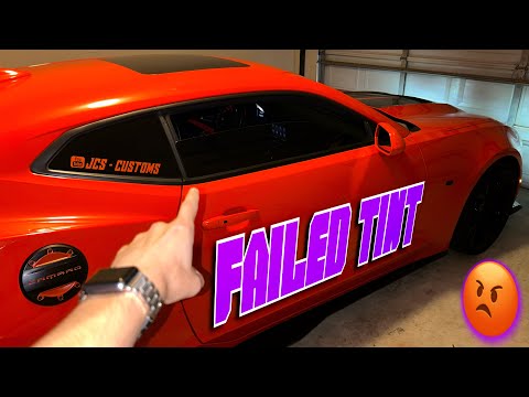 MY DIY WINDOW TINT FINALLY FAILED…