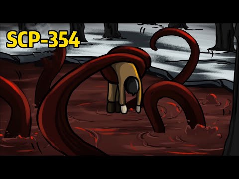 SCP-354 The Red Pool,The Hell Gate(SCP Animation)