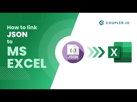 How to import JSON to Excel | Tutorial