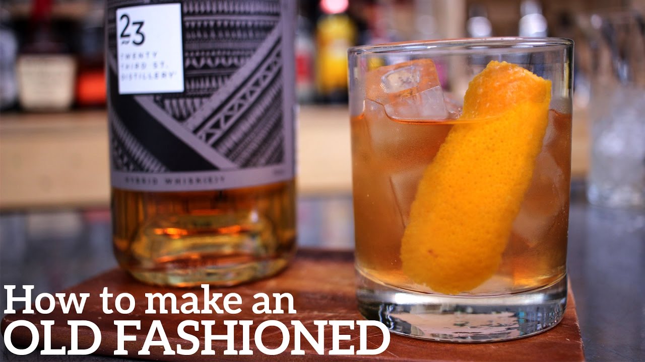Old Fashioned Cocktail Recipe - QUICKEST!!