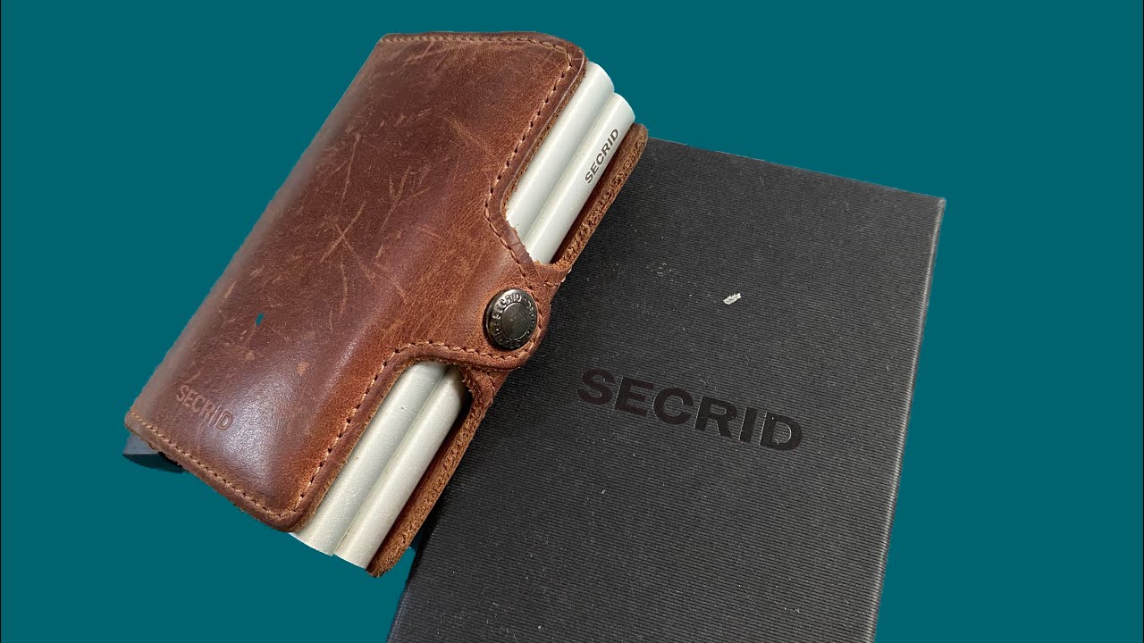 Secrid twin wallet-unboxing