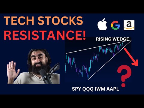 Tech Stocks TOPPING? // Stock market SP500 Nasdaq 100 SPY Stock QQQ IWM