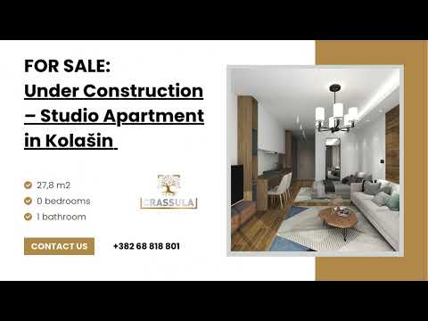 Under Construction – Studio Apartment in Kolašin