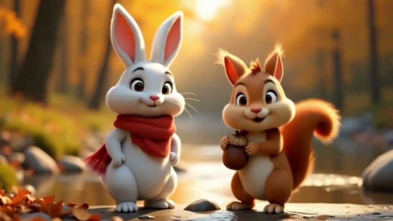 Benny the rabbit and Sammy the squirrel eng