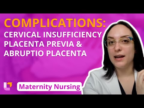 Complications: Cervical Insufficiency, Placenta Previa, Abruptio Placenta - Maternity | @LevelUpRN