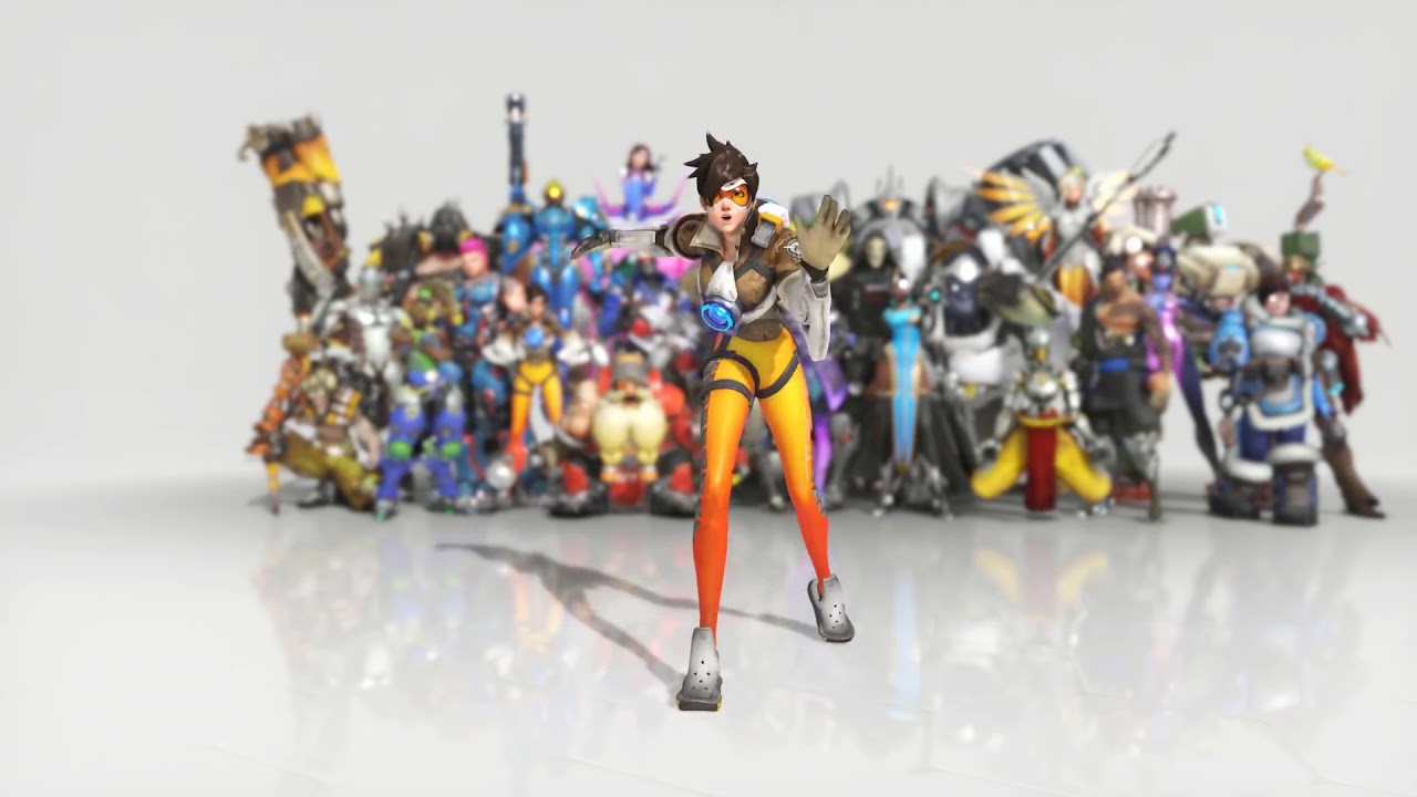 Overwatch Tracer Dance Wallpaper Engine