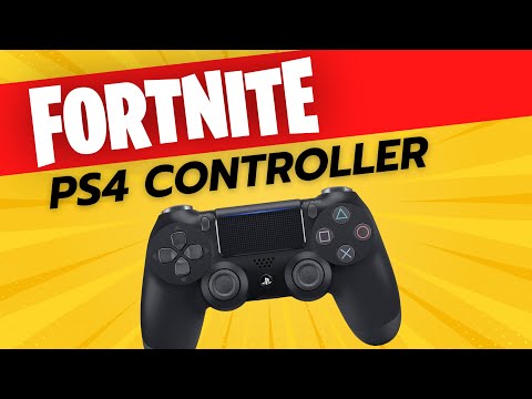 How To Play Fortnite on PC with PS4 Controller (Working Method)