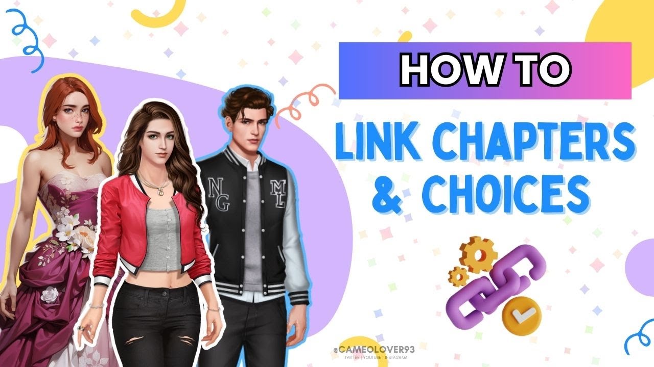 How To LINK Chapters and Link Clothes Choices | Chapters: Interactive Stories Tutorial Part 12