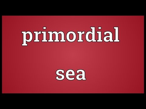 Primordial sea Meaning