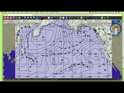 Full Pacific surface analysis map in qtVlm