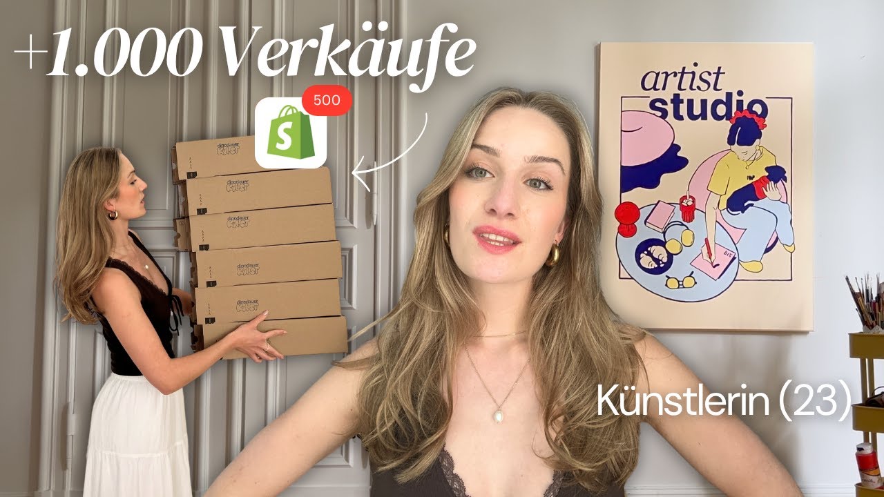 Mit KUNST GELD verdienen - Meine größten Tipps + Learnings Q&A