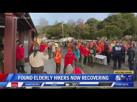 Hikers in their 70s found alive after being lost in dense forest for 8 days