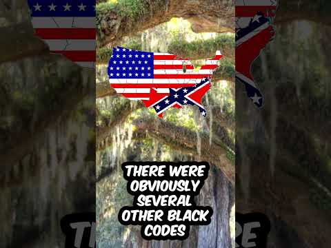 What Were Black Codes? #history #facts #blackhistorymonth #historyfacts