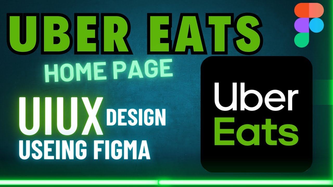 Uber Eats App UI/UX Design: Figma Tutorial 2025 @UberEats @Uber