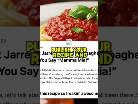 How To Make Money Online With AI Food Blogs & Pinterest
