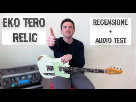 EKO Tero Relic Olympic White / Distressed Telecaster® Guitar | Reverb