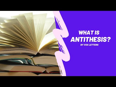 Antithesis | Definition & Examples of Antithesis | Antithesis in Literature