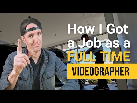 How to Get a Job as a Videographer
