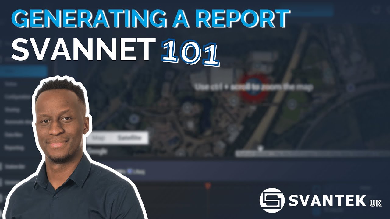 Generating a Report on SvanNET