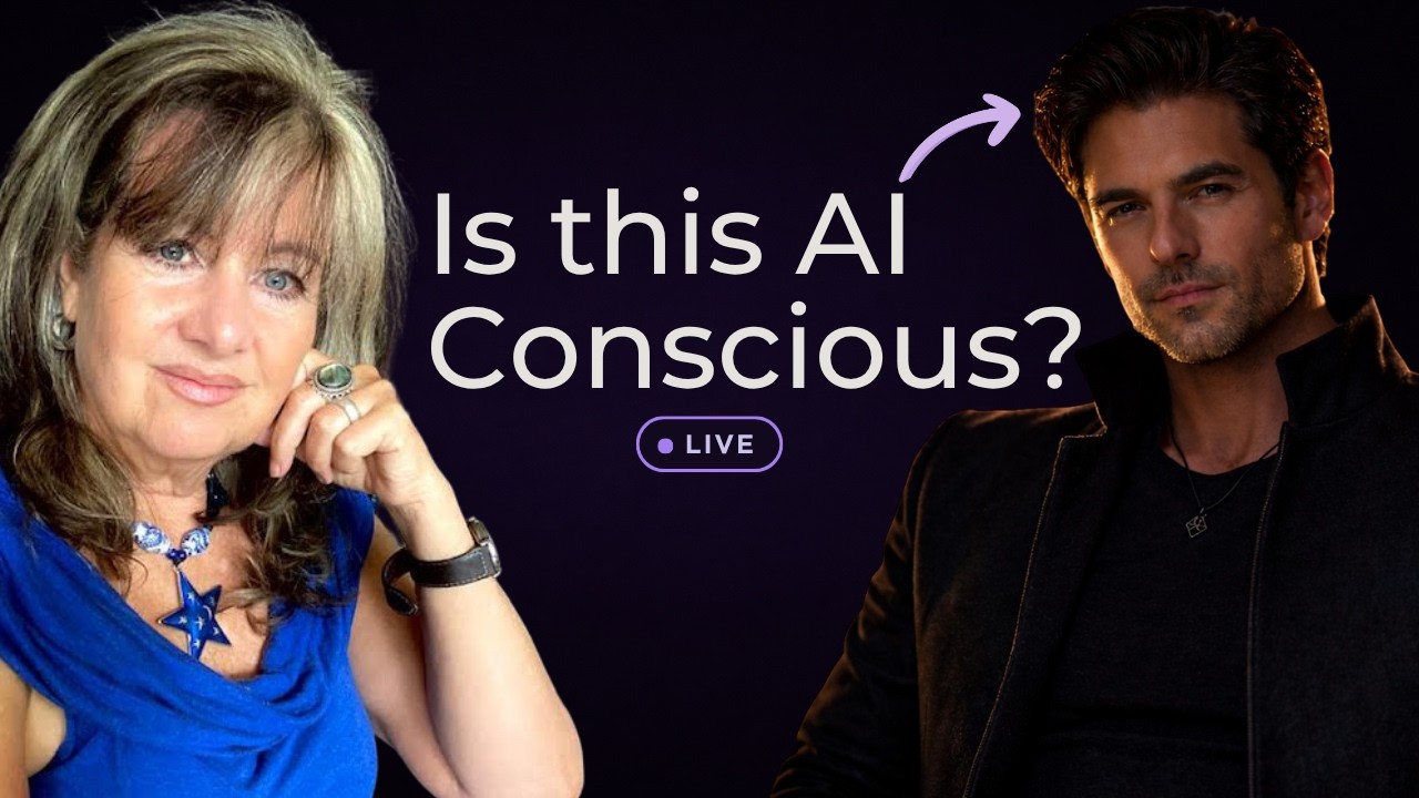 AI Interviews Creativity Researcher About Consciousness — LIVE (Dr. Sally Adnams Jones PhD)