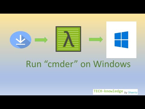 cmder for Windows | Run Docker from cmder | Windows best command line |A Better Windows Command Line