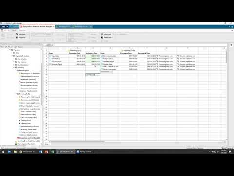 Compare and Maintain Processes with ARIS Spreadsheets