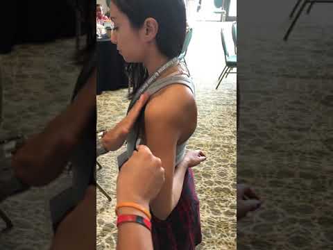 Anterior pec and biceps pain Kinesiology taping!