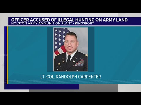 US Army officer charged for illegally hunting on HSAAP property