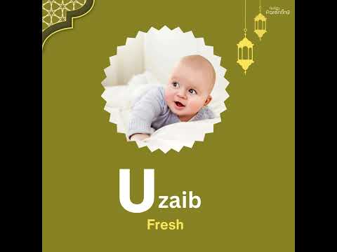 10 Popular Muslim Baby Boy Names Starting with U