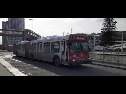 OC Trabspo 2008 New Flyer Industries D60LF #6357 | 25 Millennium. Filmed @ Blair Transitway station.