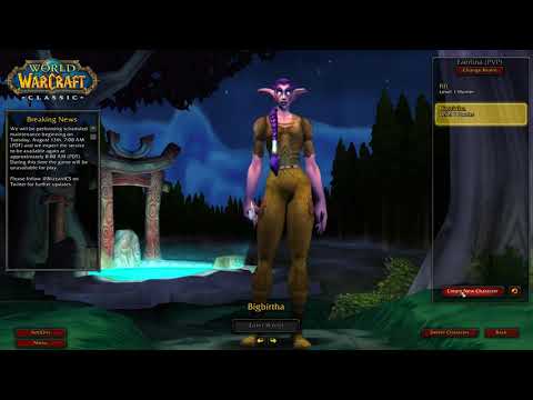 WOW Classic - Name Reservation