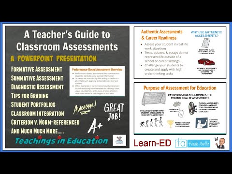 Assessments in the Classroom: Education Conference & Live Chat