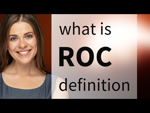 Roc • definition of ROC