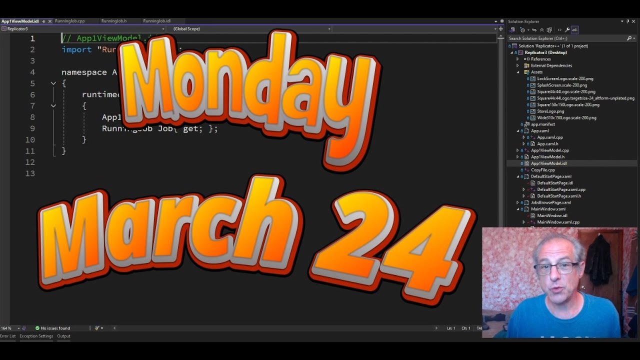 HString from Another Thread, c++/Winrt Concurrency | Morning Stand Up ...