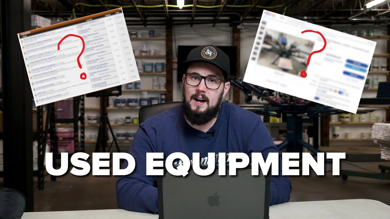 How to Buy Used Screen Printing Equipment