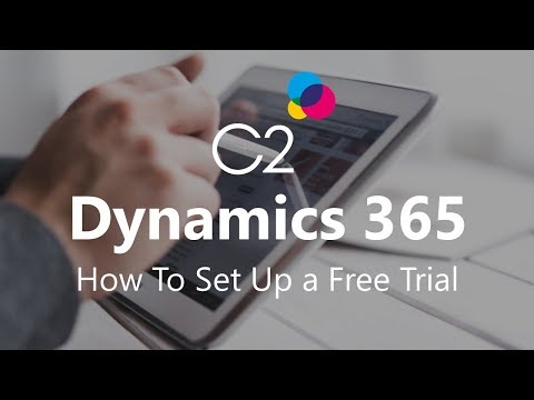 Setting Up a Free Trial to Microsoft Dynamics 365