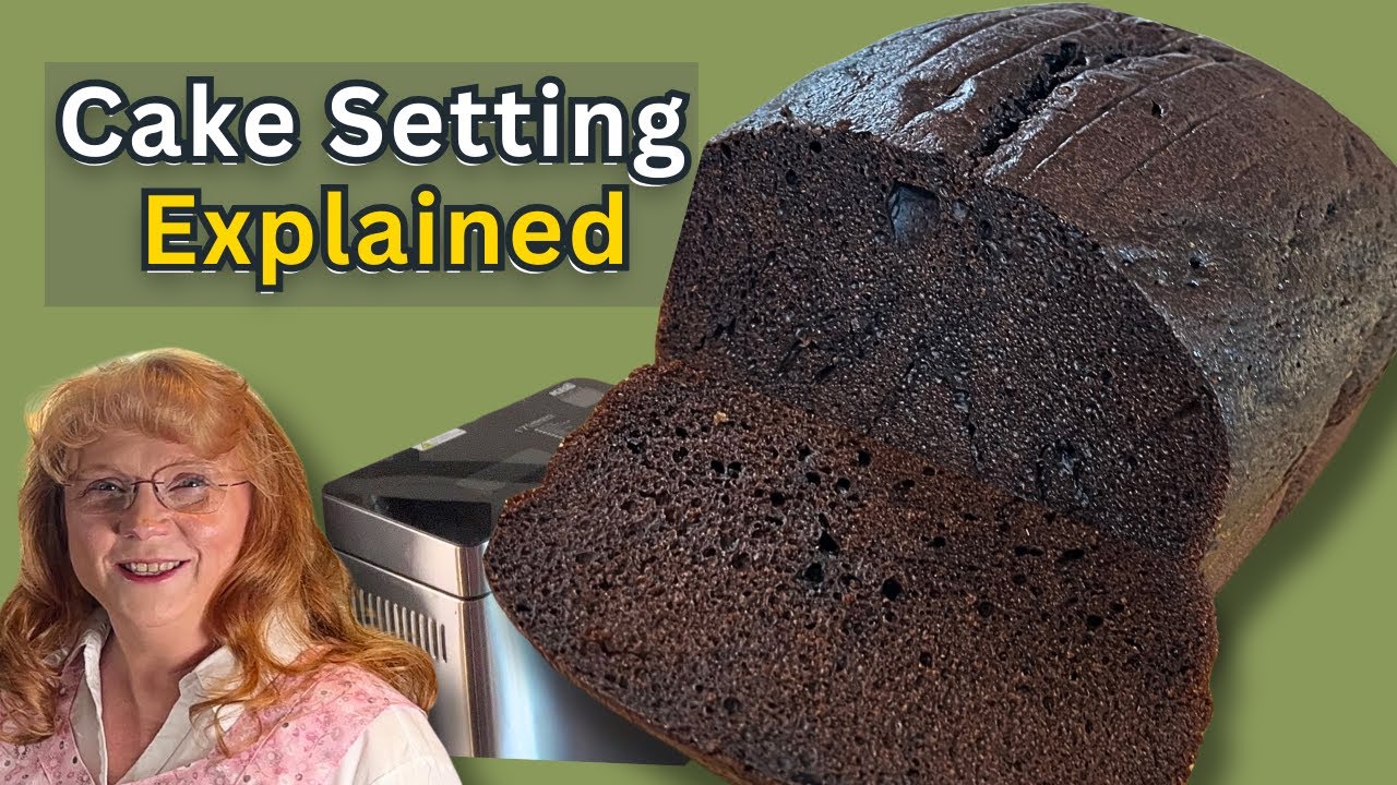 Bread Machine Cake Setting Explained (What It Really Does)