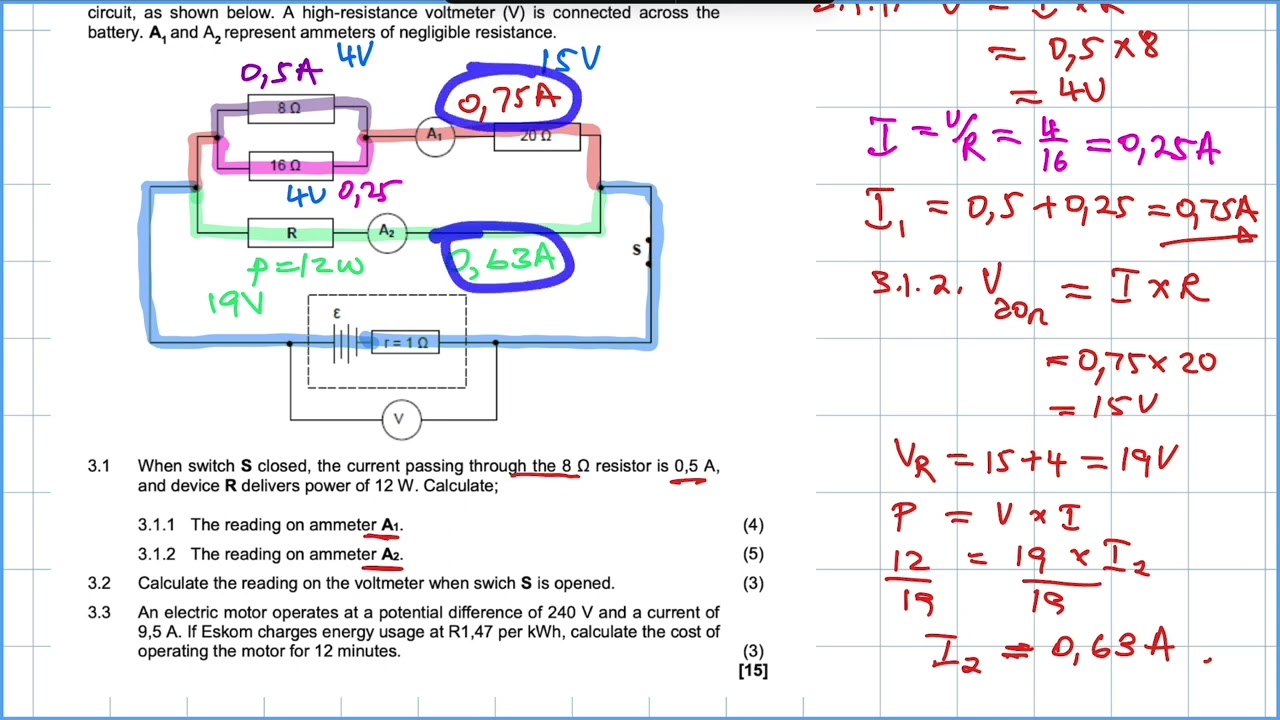 Electric Circuit Grade 12 Physical Science
