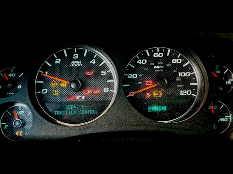 Service StabiliTrak, Service Traction Control, ABS Light Chevy Silverado, Avalanche, Tahoe, Suburban