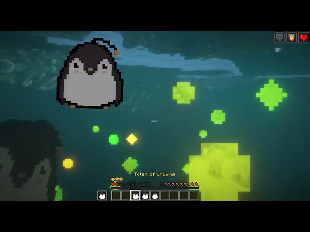 Penguin Totem Minecraft Texture Pack