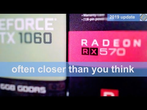 Radeon RX 570 vs. GeForce GTX 1060 6GB, Adrenalin 2019 Edition Driver Update Benchmark Test