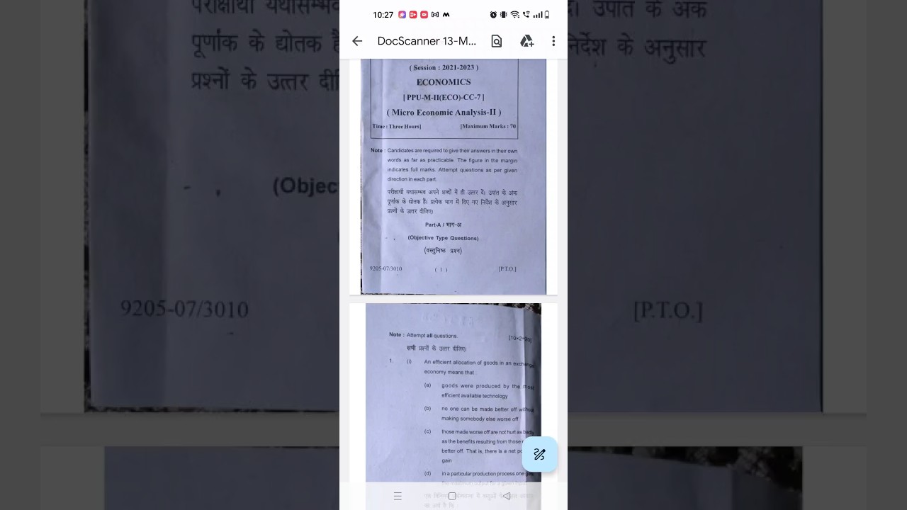 Microeconomics Analysis ll (sem-2) Question Paper-Economics #microeconomics #patliputrauniversity
