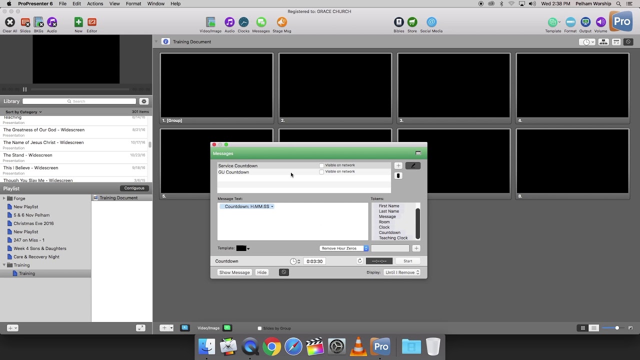ProPresenter~Teaching/Countdown Clock